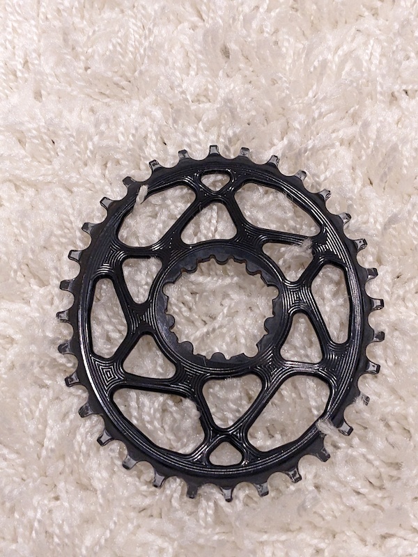 Absolute Black Oval chainring 32T for SRAM For Sale