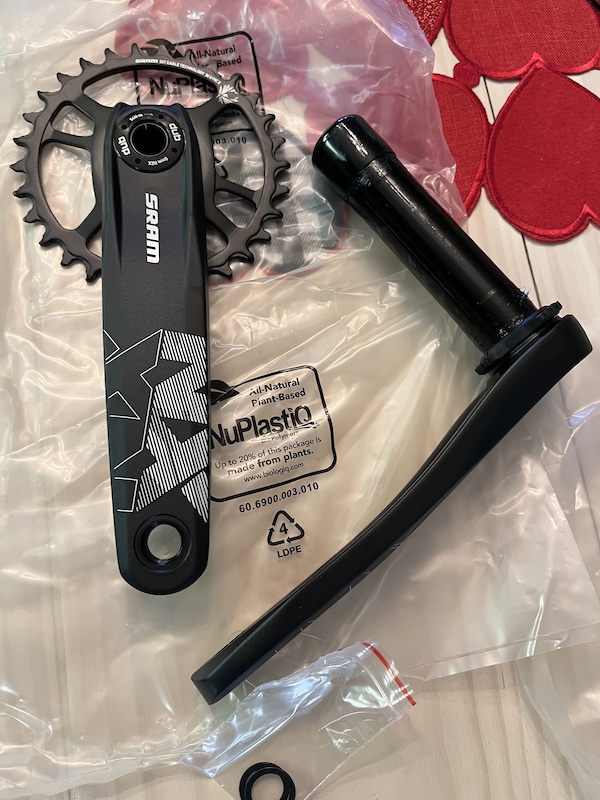 2023 SRAM NX DUB Wide (55mm chainline) crankset, 170mm arms For Sale