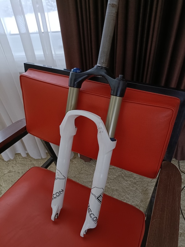 Rockshox Recon 100mm DJ Fork QR white For Sale