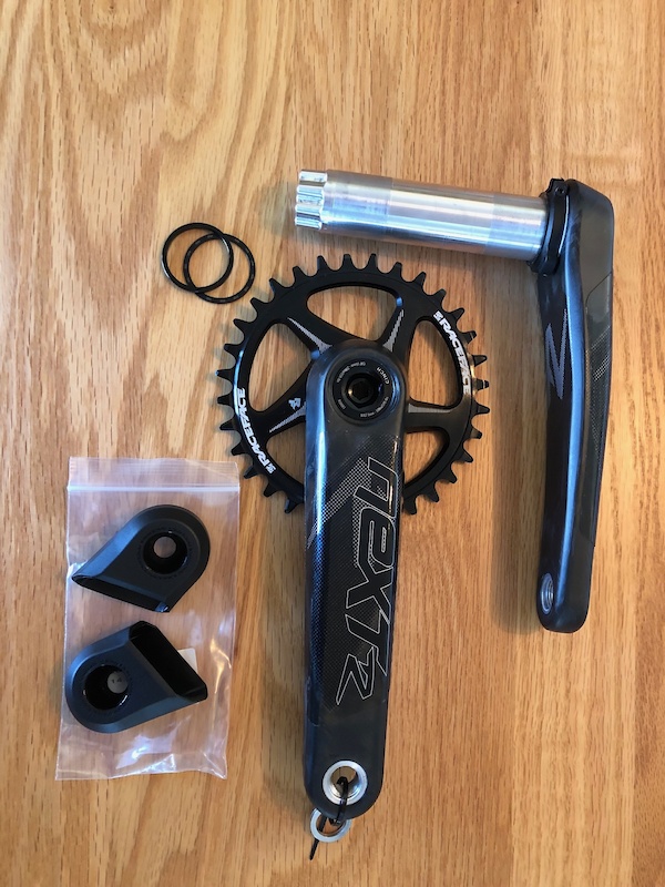 2022 Race Face NEXT R Carbon 175mm Crankset 32t 12s For Sale
