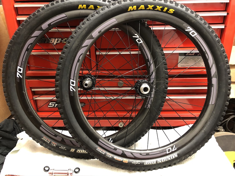 Enve M70 wheelset. Chris King iso hubs. For Sale