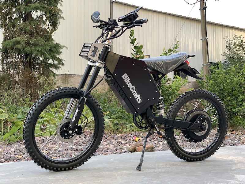 2022 5000w Off-Road/Mountain Stealth Bomber Bike - 45 MPH+ For Sale