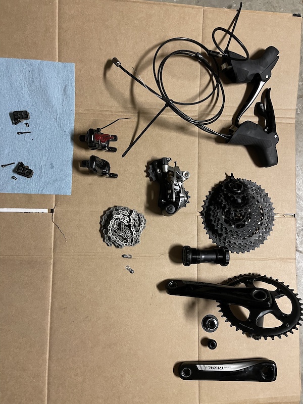 2022 SRAM Rival HRD 1x11 Speed full Groupset, 11-42t For Sale