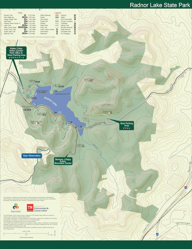 Radnor Lake State Park Hiking Trails | Trailforks