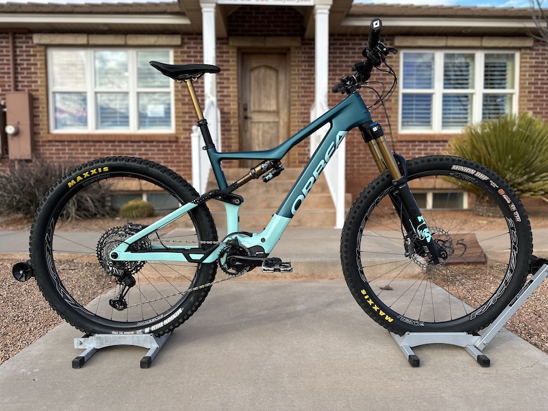 2021 Orbea Rise M-Team w/ Carbon Wheels / Display - Large For Sale