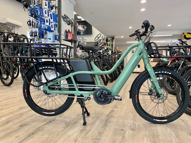 2022 Like NEW Momentum PakYak E+ Patina Green w/ Rear Rack For Sale