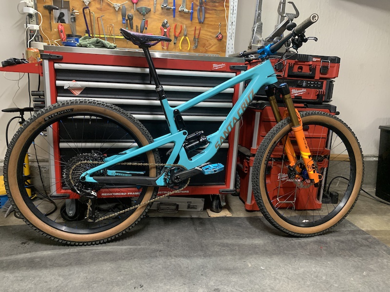 2020 Custom Santa Cruz Bronson 3 CC I9 X01 Chris King parts For Sale