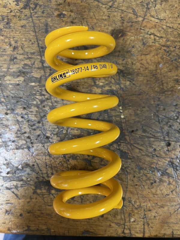 2023 Ohlins spring - 548lb/in - 67mm For Sale