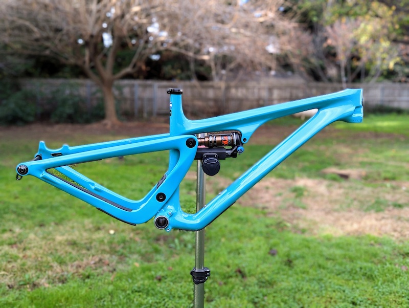 2021 Yeti SB115 Turq Frame Medium with Upgraded Shock For Sale