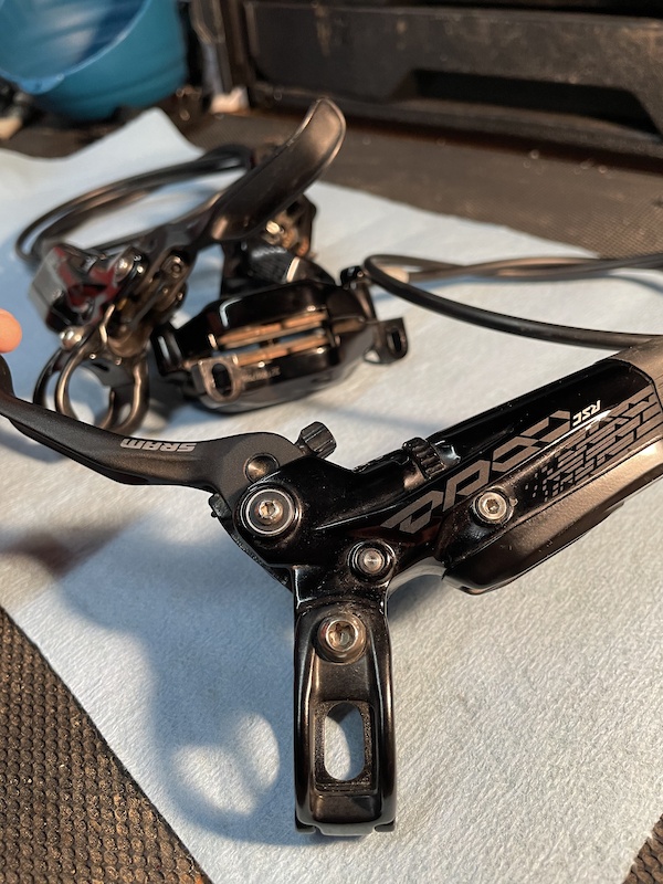 2022 SRAM Code RSC front and rear new rotors pads For Sale