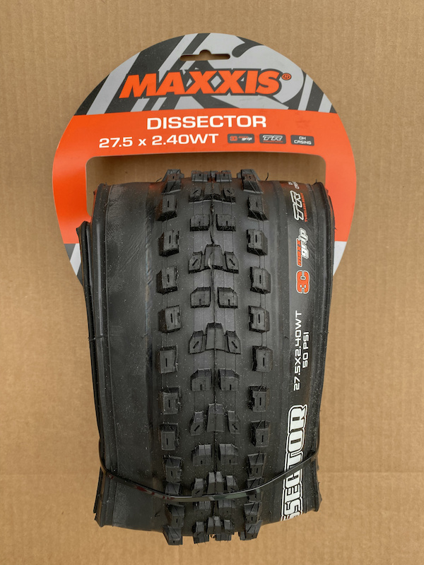 2023 Maxxis Dissector 27.5x2.4" WT 3C MaxxGrip (DH Casing) For Sale