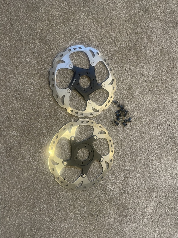 Shimano XT SM-RT86 6-Bolt 180mm Rotor Set For Sale