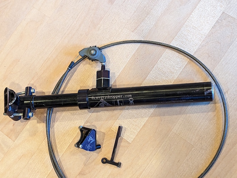Gravity Dropper Turbo 100mm dropper seatpost For Sale