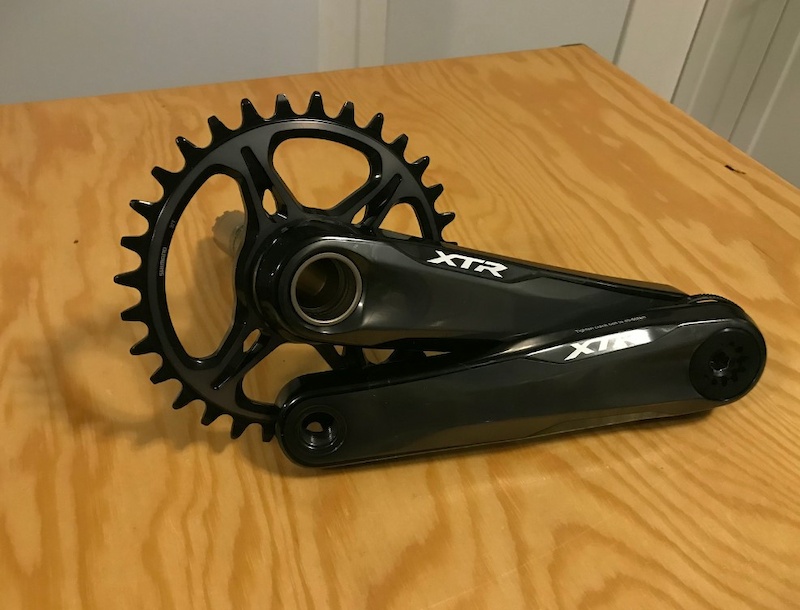 2022 XTR 9120 cranks 52mm chainline with chainring and BB For Sale
