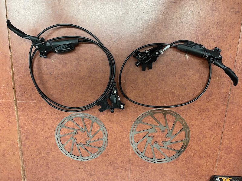 2022 SRAM G2 RSC Brake Set with Rotors - New Take Offs For Sale