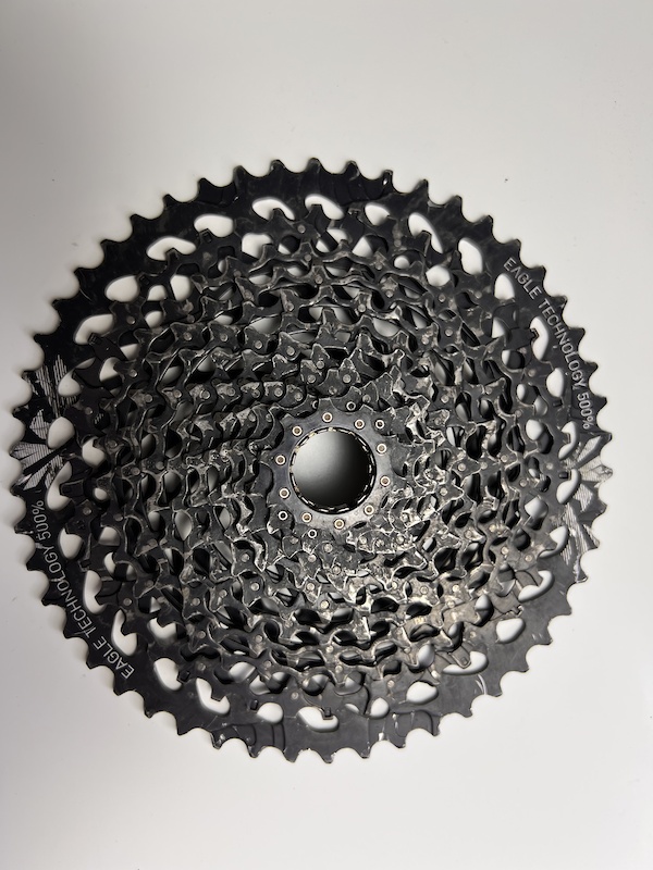 2022 Sram GX Eagle XG - 1275 Cassette 10-50 Black For Sale