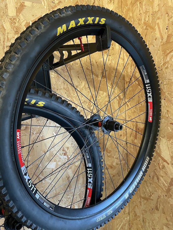 2022 Handbuilt DT-Swiss EX511 rims on DT-Swiss 240 hubs For Sale