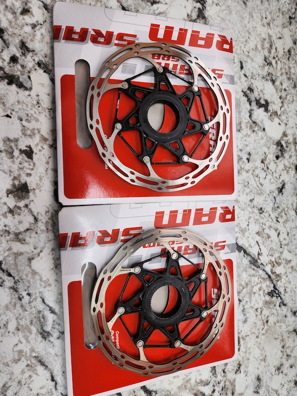 Sram centerline 2 piece rotors 160 pair For Sale