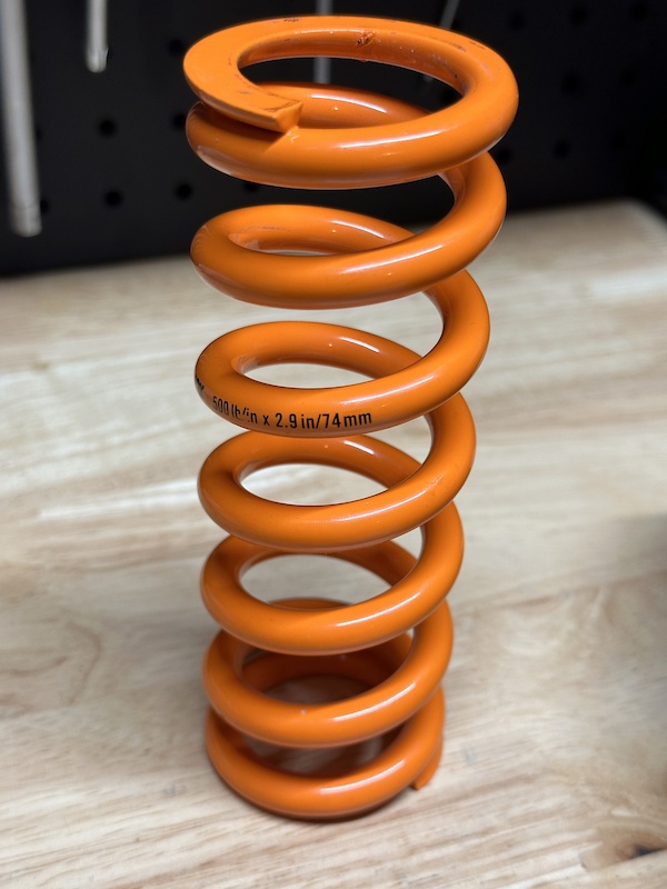 2022 Fox SLS coil spring 500# x 2.9"/74mm FREE SHIP For Sale