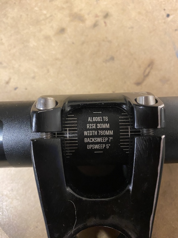 2017 Ride Alpha 760mm bars For Sale