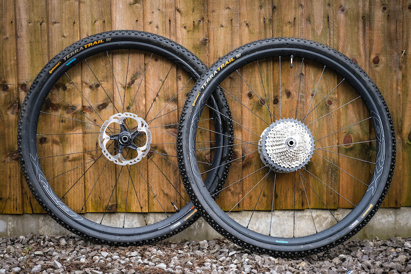 2022 Shimano GRX WH-RX570 650B Tubeless wheels with tyres For Sale
