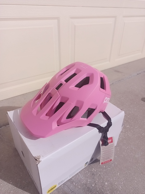 2019 POC Helmet Matte Pink Med. 55-58 For Sale