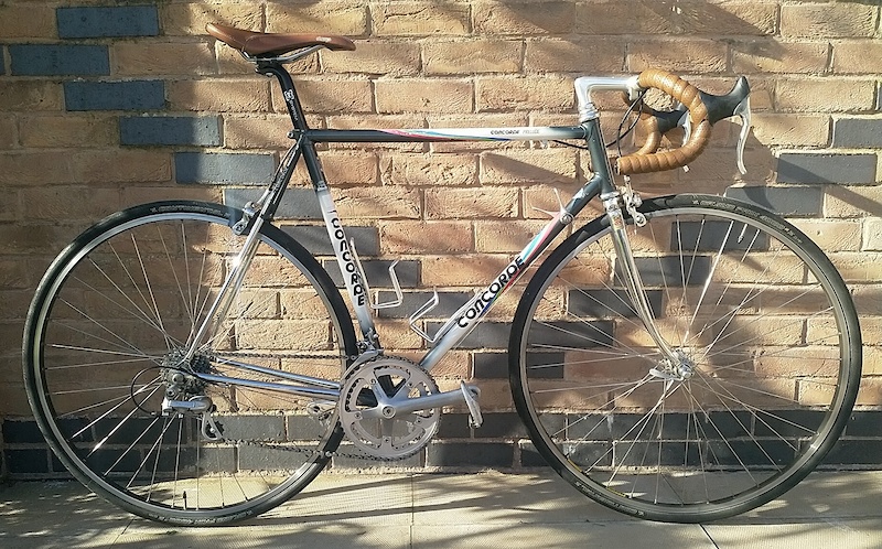 Concorde Prelude road bike 1990 PDM Columbus SL, 56cm For Sale