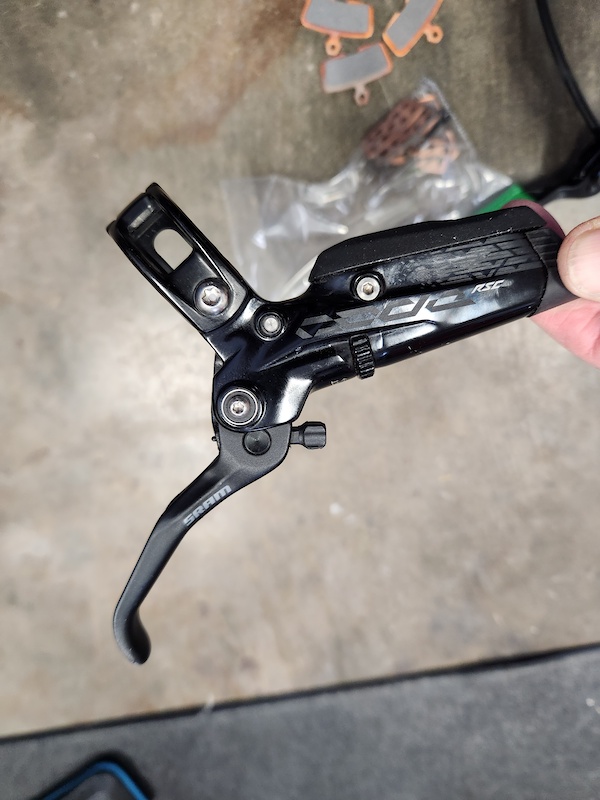 2022 SRAM CODE RSC Set Front and Rear Light Use Extra Pads For Sale