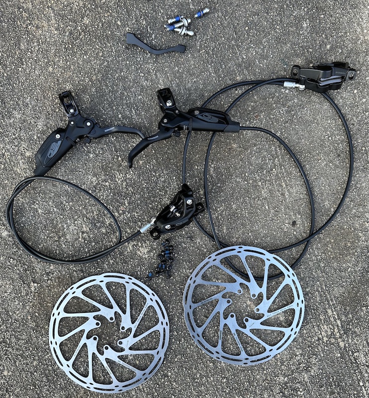 2023 SRAM G2 RSC brakes with rotors For Sale