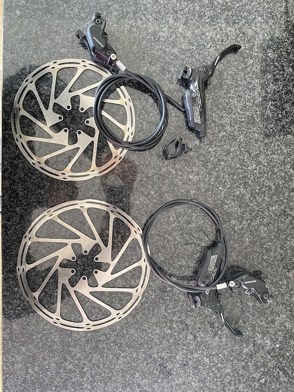 2022 Sram Code R brakes full set with 220/200 rotors For Sale