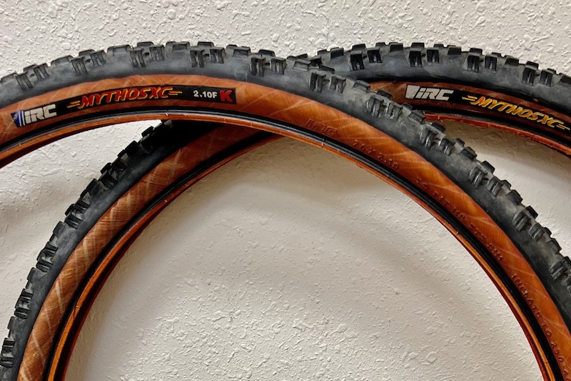 Vintage IRC Mythos XC 26 x 2.1 Knobby Tires Pair For Sale