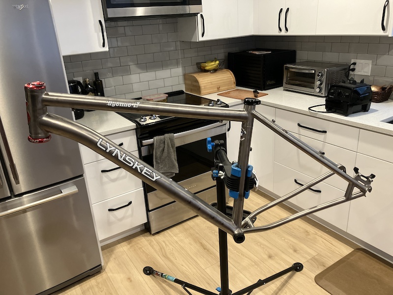 Lynskey Titanium 29" Frame + Chris King Headset For Sale