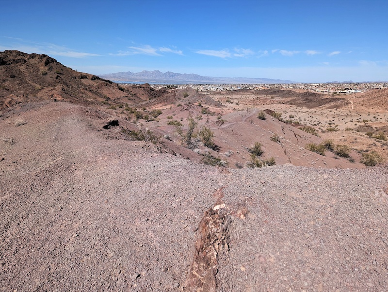 Moto Loop Entrance Mountain Biking Trail - Lake Havasu City