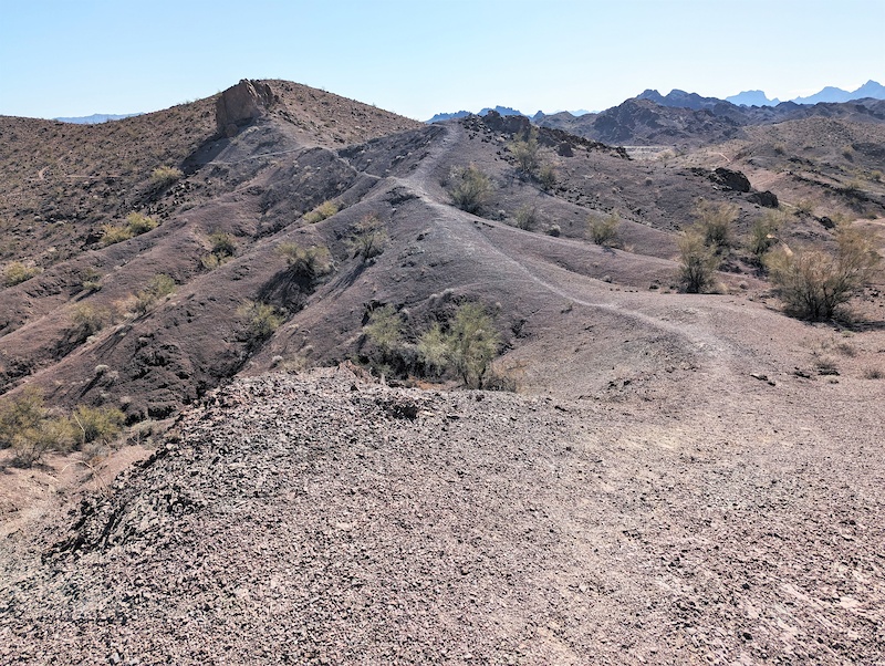 Moto Loop Entrance Mountain Biking Trail - Lake Havasu City