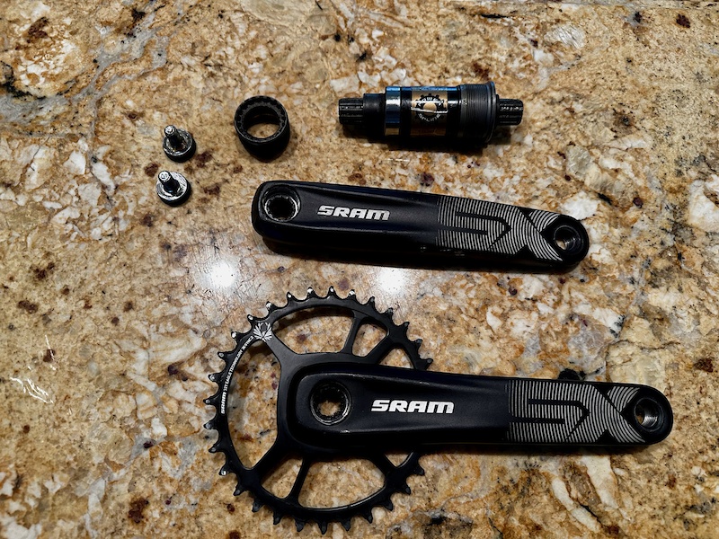 2020 Sram SX cranks and bottom bracket For Sale