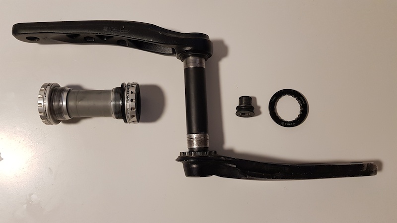 2018 Raceface Aeffect ST 170mm Crankset & BB For Sale