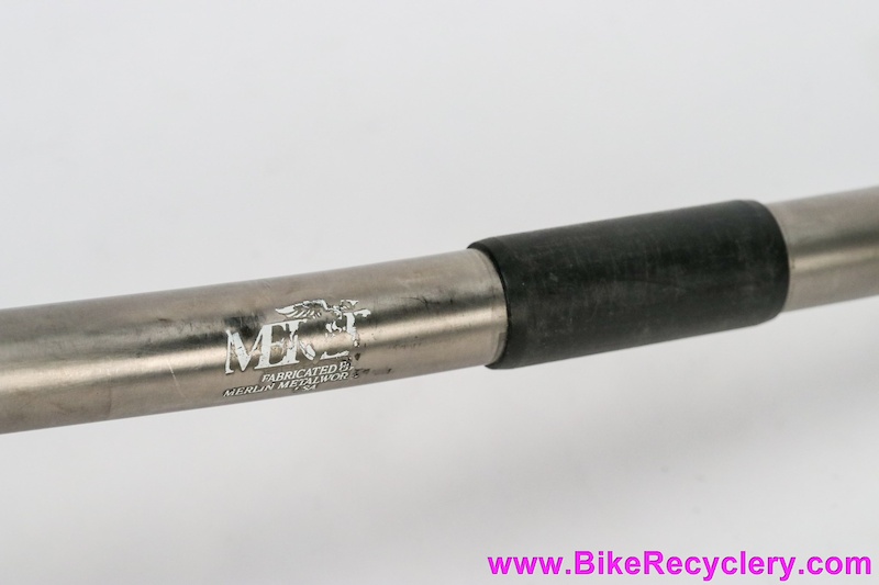 Merlin Titanium Handlebar: Flat Bars - 580mm x 25.4mm For Sale