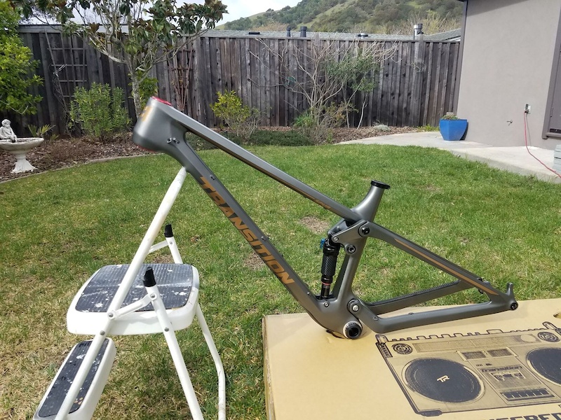 2022 Transition Spur Frame, Med. w/ Headset & BB For Sale