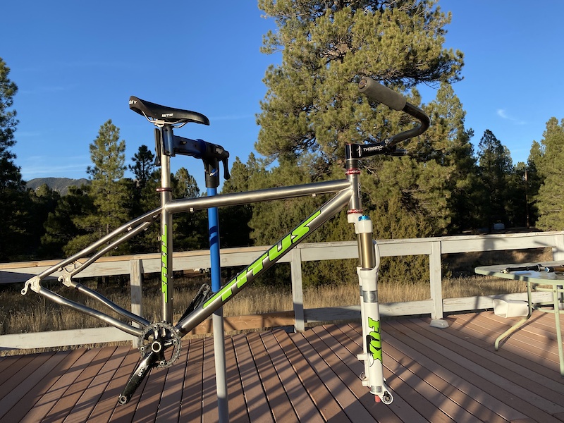 2014 Titus Ti XC frame, 100mm Fox For Sale