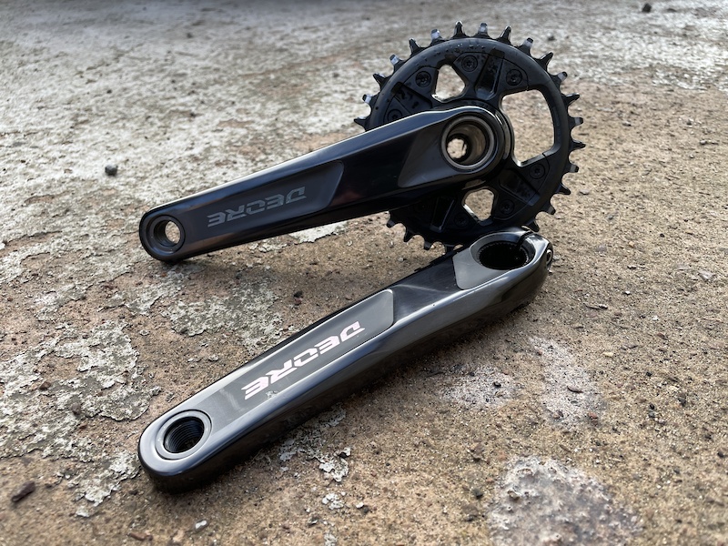 Shimano M6100 chainset 170mm 30T 52mm chainline For Sale