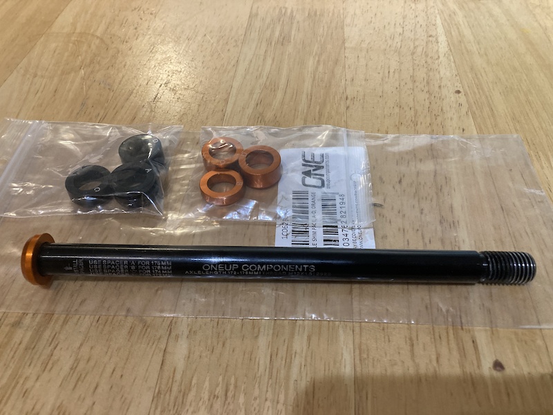 2022 One up rear Axle orange 172-178 M12x1.5 For Sale