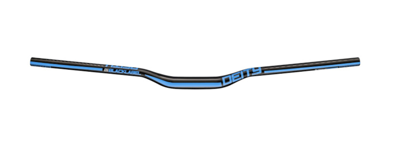 2023 DEITY BLACK LABEL HANDLEBARS 25MM RISE BLUE 31.8MM For Sale