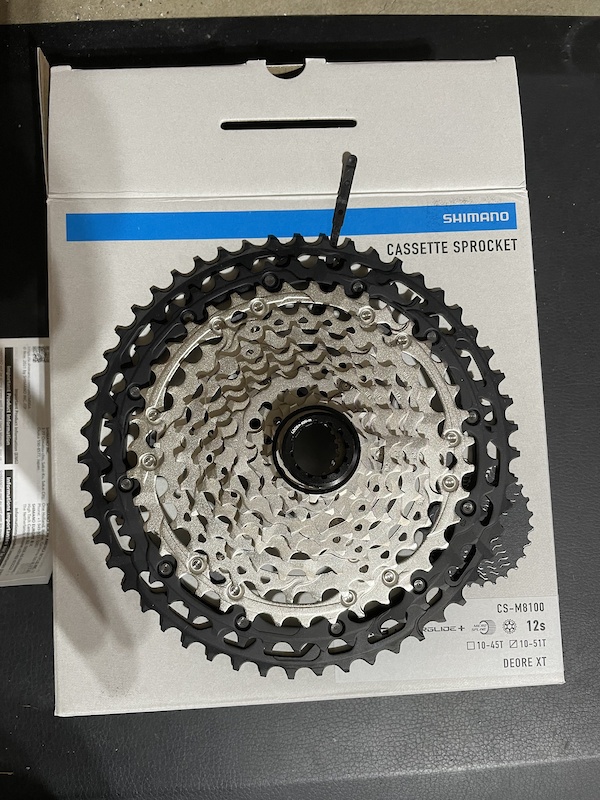 2023 Shimano XT 12 Speed cassette, derailleur, shifter NEW For Sale
