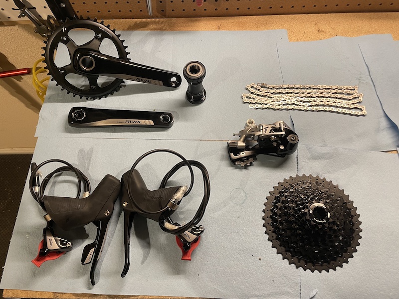 2023 SRAM Rival 1 Groupset BRAND NEW TAKE OFF For Sale