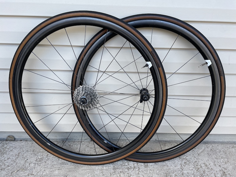 2017 Giant SLR1 Carbon tubeless wheel set For Sale