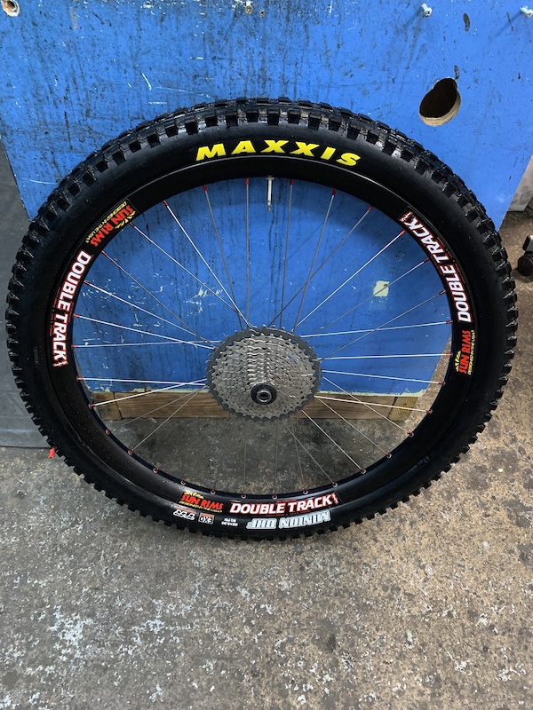 26 inch Sun Rim laced to Shimano XT Hub For Sale