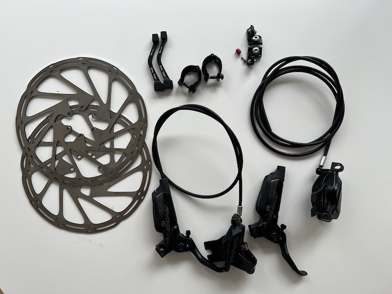 2022 SRAM Code RS Brakes, SRAM 200mm Rotors, Parts For Sale