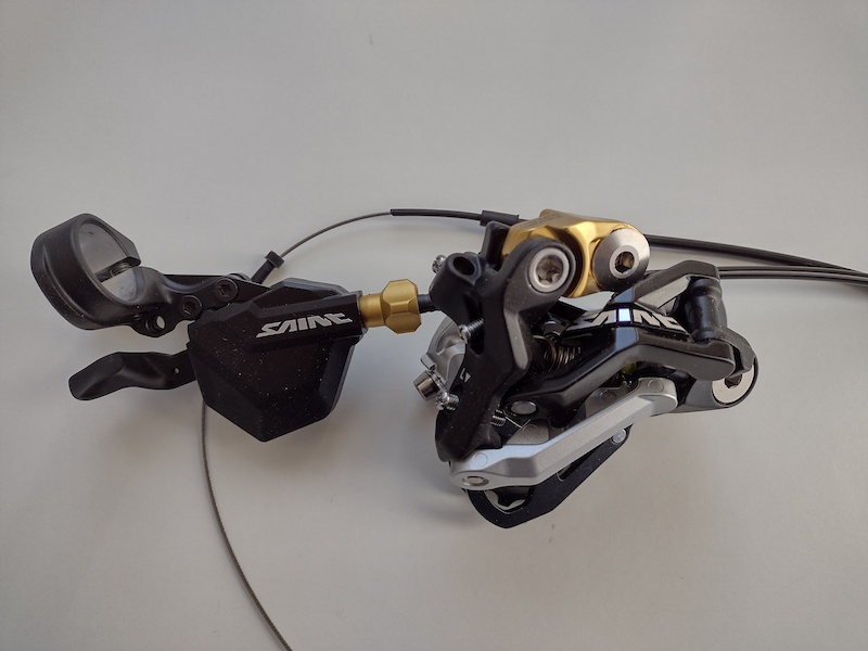 2009 Shimano SAINT Schaltwerk & Schalthebel M810 NEU For Sale