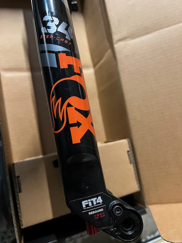 2022 Fox Factory 34 Stepcast Fit4 120mm 44mm Offset Boost For Sale