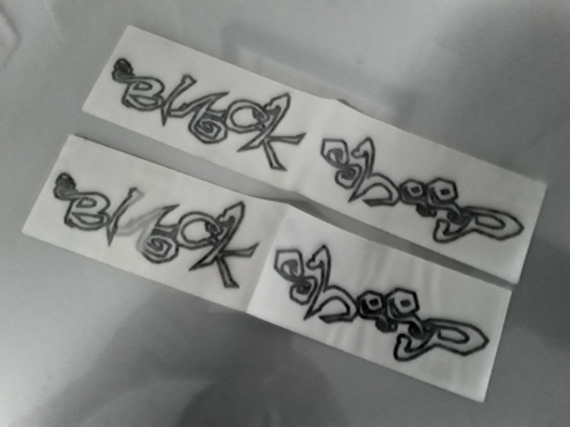 BLACK SHEEP Sticker Decal Kit For Sale